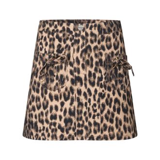Baum Und Pferdgarten Leopard Print Saima Rock - - Skirts - Damen - Braun - L