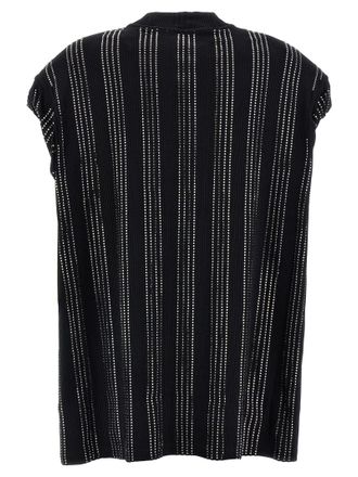 The Attico Womens Black Cotton Short Dress