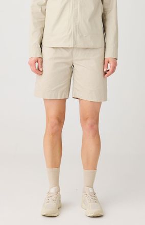 Knowledge Cotton Apparel Herren vegan Shorts Vent Canvas 200 Light Feather Gray