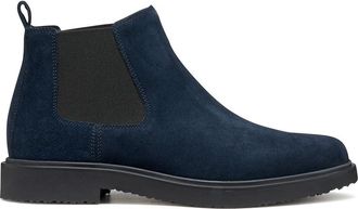 Geox Herren U MASSIMIANO Ankle Boot, Navy, 43 EU