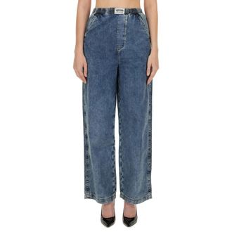 Moschino Loose-fit Jeans - - Jeans - Damen - Blau - W27