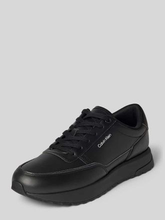Calvin Klein Low Top Sneaker aus echtem Rindsleder