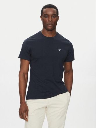 Barbour T-Shirt Tartan MTS0670NY31 Dunkelblau Tailored Fit