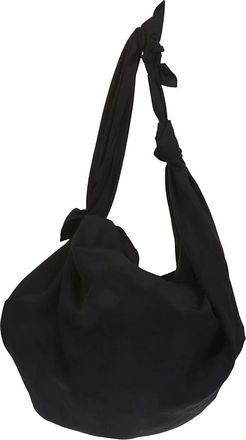Yohji Yamamoto Femme, Sacs, Noir, Taille: ONE Size Ta/Pe Crepe de Chine Furoshiki Bag