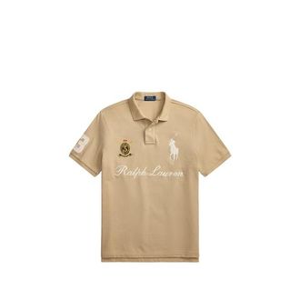 Polo Ralph Lauren Polo &agrave; logo brod&eacute; en piqu&eacute;