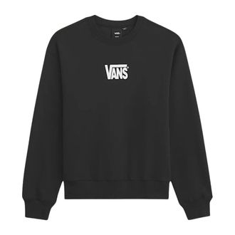 Vans Stretch Logo Crew Sweatshirt - - Sweatshirts & Hoodies - Herren - Schwarzk - M