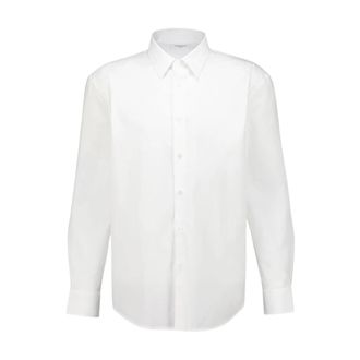 Saint Laurent Oversized Baumwoll-Popeline-Hemd - - Shirts - Herren - Wei&szlig; - XL