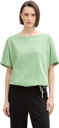 Tom Tailor Damen 1046819 T-Shirt, 37116-True Green, L