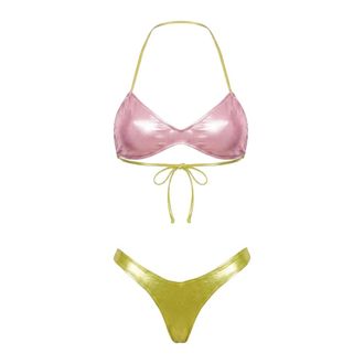 F**k Femme, Maillots de bain, Multicolore, Taille: 40 FR Crazy Fascia Americano Fisso