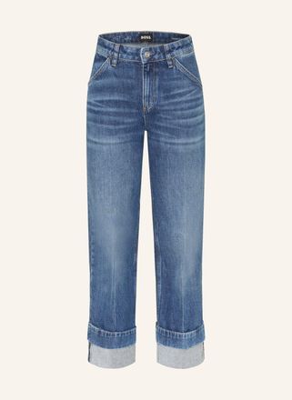 HUGO BOSS Straight Jeans Parkway blau