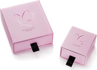 Glanzst&uuml;cke M&uuml;nchen Armband - Edelstahl Armreif - Gr. ONESIZE - in Gold - f&uuml;r Damen