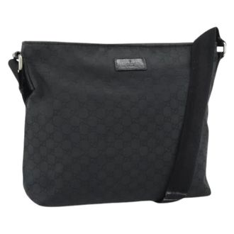Gucci Sac bandouli&egrave;re vintage Pre-owned - Femme - Pre-owned - Noir - Taille: ONE Size