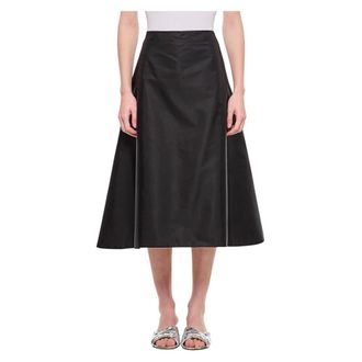 Marni Femme, Jupes, Noir, Taille: 34 FR Jupe Midi Trap&egrave;ze
