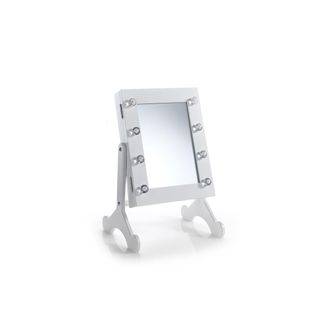 tomasucci Table mirror w / COFFER LUX container, white