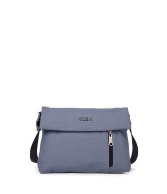 KCB Kleine Diebstahlschutz-Umh&auml;ngetasche Strong | 100% Vegan, Jeans, 5 litros