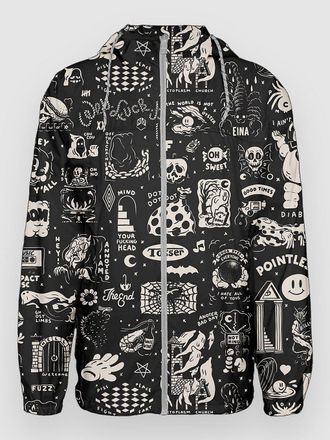 THE DUDES Flashy Pattern Windbreaker &agrave; motifs