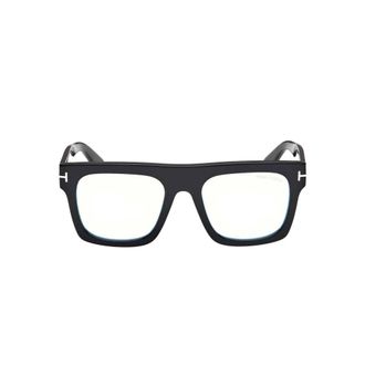 Tom Ford Homme, Accessoires, Noir, Taille: 53 MM Ft6068B 001 Clip Optical Frame