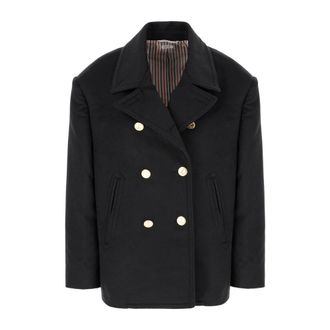 Thom Browne Damen, M&auml;ntel, Blau, XSGr&ouml;&szlig;e