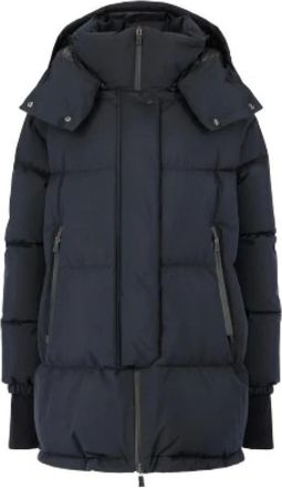 Herno Femme, Manteaux, Noir, Taille: 48 FR Manteau mi-long matelass&eacute;