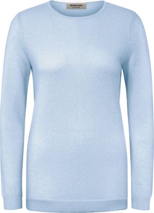 Peter Hahn Rundhals-Pullover aus 100% Premium-Kaschmir Peter Hahn blau