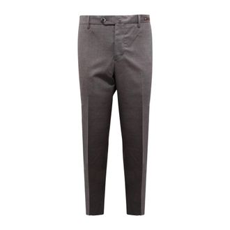 PT01 Schmale Wollhose in Grau - - Trousers - Herren - Grau - 3XL