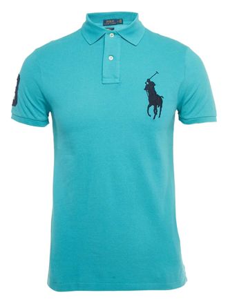 Ralph Lauren haut Pony en coton - Bleu