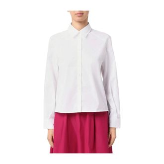 Marella Femme, Blouses et Chemises, Blanc, Taille: 42 FR Emme Shirt