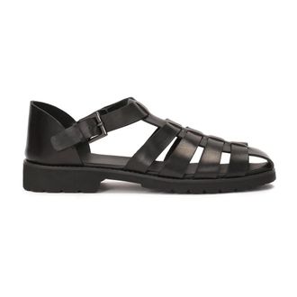Kazar Schwarze Sandalen f&uuml;r M&auml;nner mit einem bedeckten Absatz und einer Zehe.Dieses Produkt f&auml;llt gro&szlig; aus. - - Shoes - Herren - Schwarzk - 40 EU