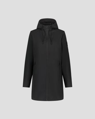 Jott Parka mi-longue l&eacute;g&egrave;re Noir Erika - Taille XL