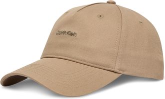 Calvin Klein Cap Calvin Klein Cotton Twill W/ Hw Cap LV04F5072G Beige