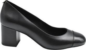 Michael Kors Hohe Schuhe - Laced Black Pumps - Gr. 7_5 - in Grau - f&uuml;r Damen