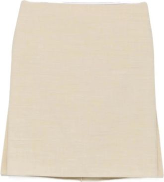 Calvin Klein Femme, Jupes, Beige, Taille: 38 FR Lunas Skirt