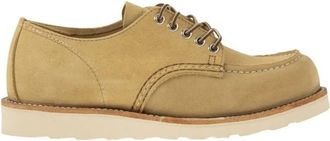 Red Wing Shoes Stiefel - Shop Moc Hawthorne Abilene - Suede Derby - Gr. 10_5 - in Beige - für Damen