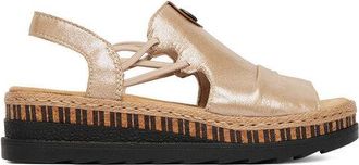 Rieker Sandalen CEO-V7972-60 Goldfarben