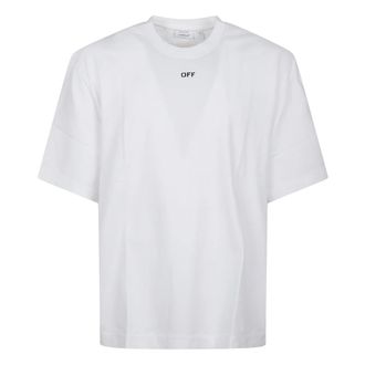 Off-white 3D Spray Arrow Skate T-shirt - - Tops - Herren - Wei&szlig; - M