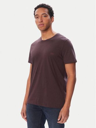 HUGO BOSS T-Shirt 50565324 Dunkelbraun Regular Fit