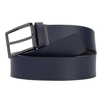 Piquadro Homme, Accessoires, Bleu, Taille: ONE Size Ceinture r&eacute;versible Nblu