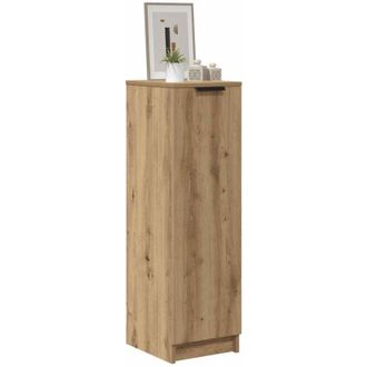 vidaXL Armoire &agrave; chaussures ch&ecirc;ne artisanal bois ding&eacute;nierie - Vidaxl