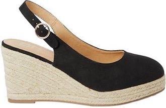 Dorothy Perkins Sandales à talons compensés RIYA - Femme (38 FR) (Noir naturel)