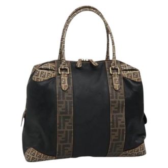 Fendi Pre-owned Handtasche aus beschichtetem Canvas - - Pre-owned - Damen - Schwarzk - ONE SIZE