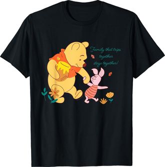 Disney Winnie the Pooh & Piglet Family Trip Vacation 2026 T-Shirt