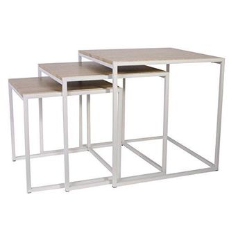 The Home Deco Factory The Tabelle, Weißes Holz, One Size, HD3846