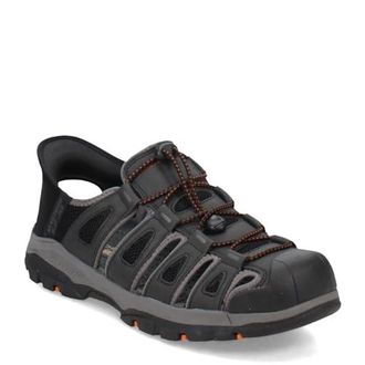 Skechers USA Mens Homme Tresmen-Norvick Sandale de p&ecirc;cheur, Noir, 44 EU