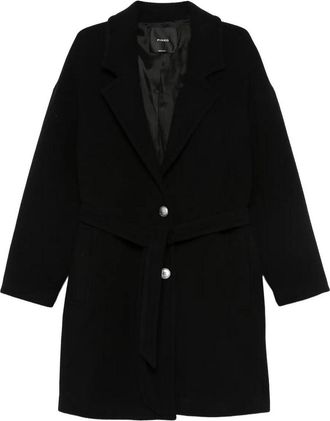 Pinko Kurzer Mantel - Schwarz