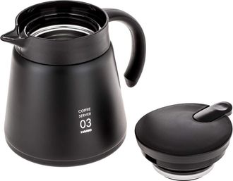 Hario Hario VHS-80B Teekanne, Glas, Schwarz