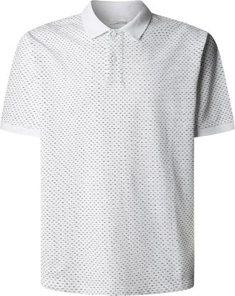 Pepe Jeans London Homme, Tops, Blanc, Taille: 2XL Oscar Polo