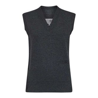 Maison Margiela Damen, Strickwaren, Grau, MGr&ouml;&szlig;e
