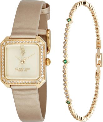 U.S.Polo Association Uhr U.S. Polo Assn. USP6451TW Beige
