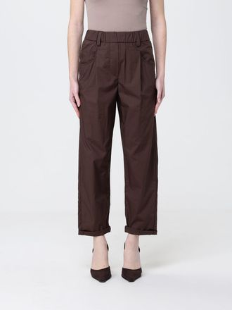 Brunello Cucinelli Pantalon BRUNELLO CUCINELLI Femme couleur Marron