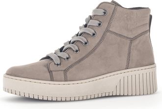 Gabor Damen Schn&uuml;rstiefeletten, Frauen Schn&uuml;rboots,Wechselfu&szlig;bett,Best Fitting,Stiefel,Bootee,Booties,halbstiefel,Fango (dust),37 EU / 4 UK
